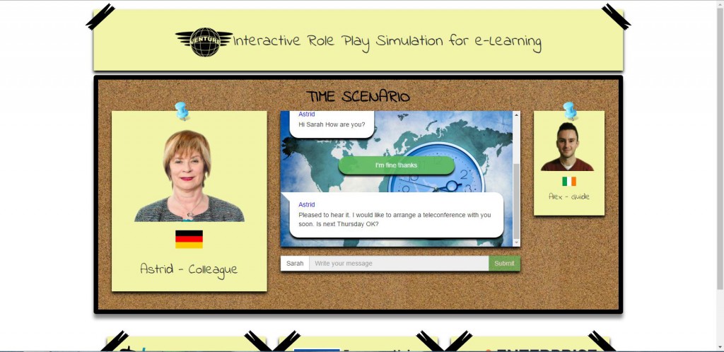 Conversation simulator – VENTURE